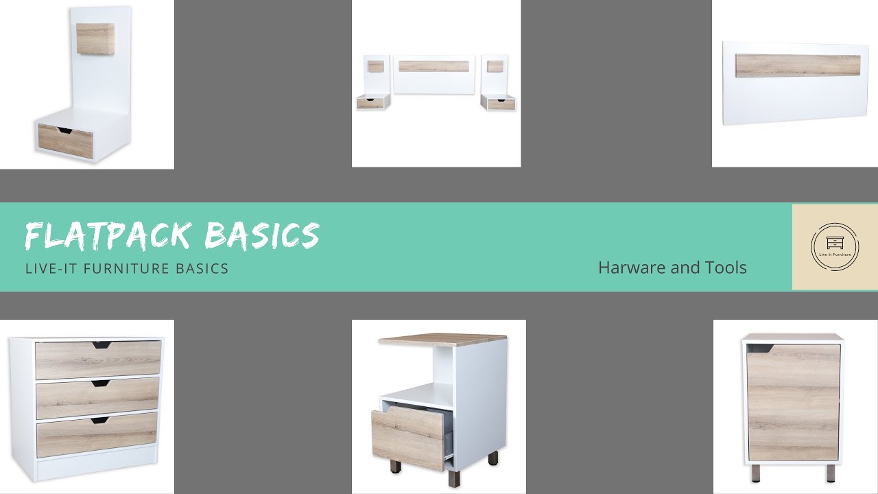 Flat Pack Basic instructions and hardware - YouTube