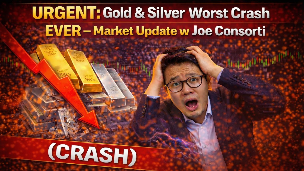 URGENT: Gold & Silver Worst Crash EVER – Market Update w Joe Consorti ...