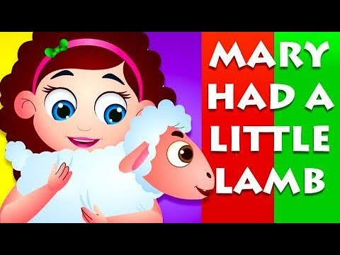 Mary had a Little Lamb - 3D Animation English Nursery rhyme for ...
