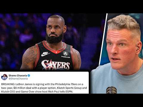 LeBron James Signing With 76ers On 2 Year, $8M Deal