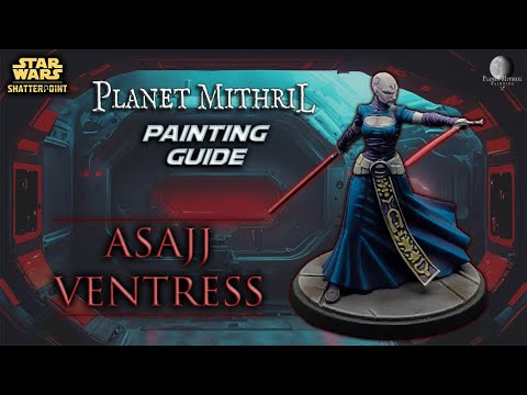 Asajj Ventress | Star Wars Shatterpoint Painting Tutorial - YouTube