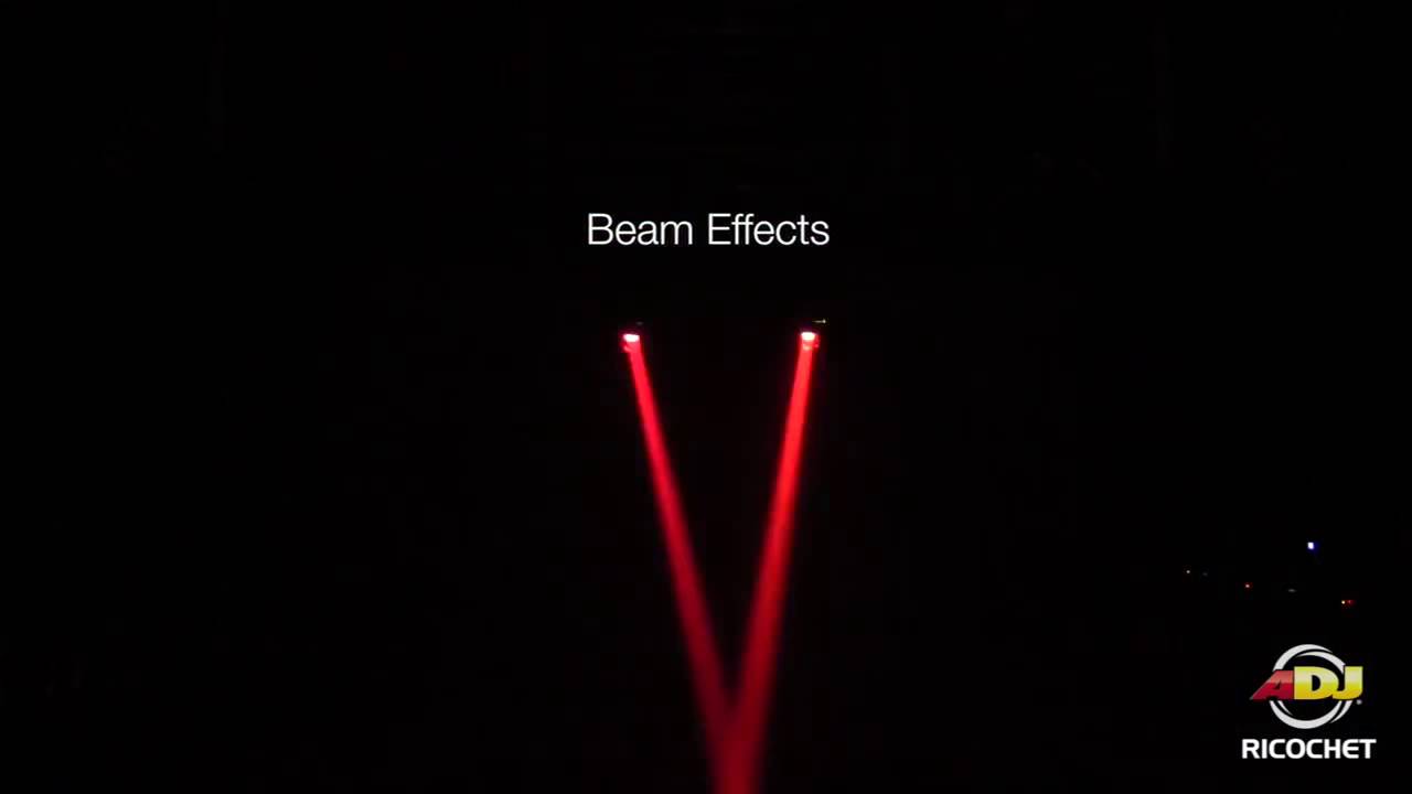 American DJ Ricochet LED Scanner / Laser Simulator - YouTube