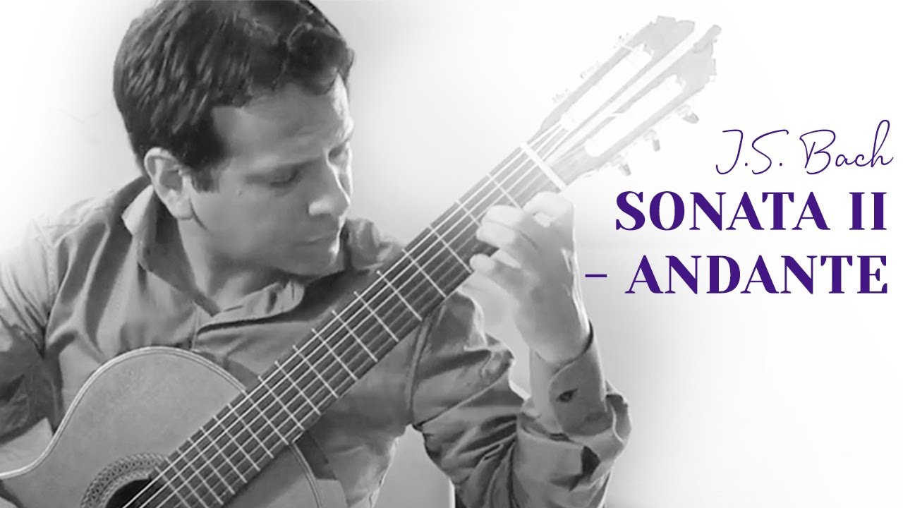 Johann Sebastian Bach, Sonata II, BWV 1003, Andante - YouTube