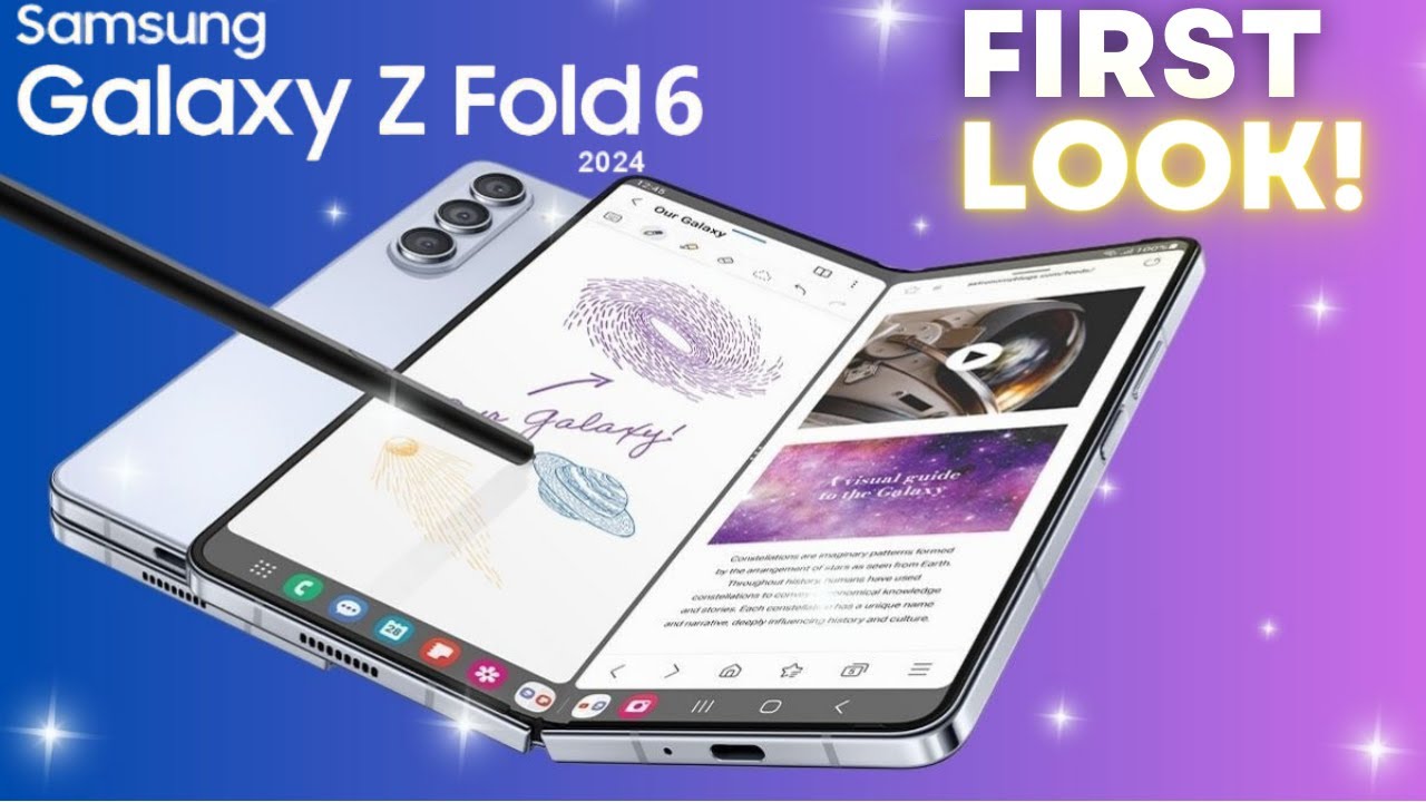 Samsung Galaxy Z Fold 6 & Z Fold 6 FE FIRST LOOK: It's FINALLY ...