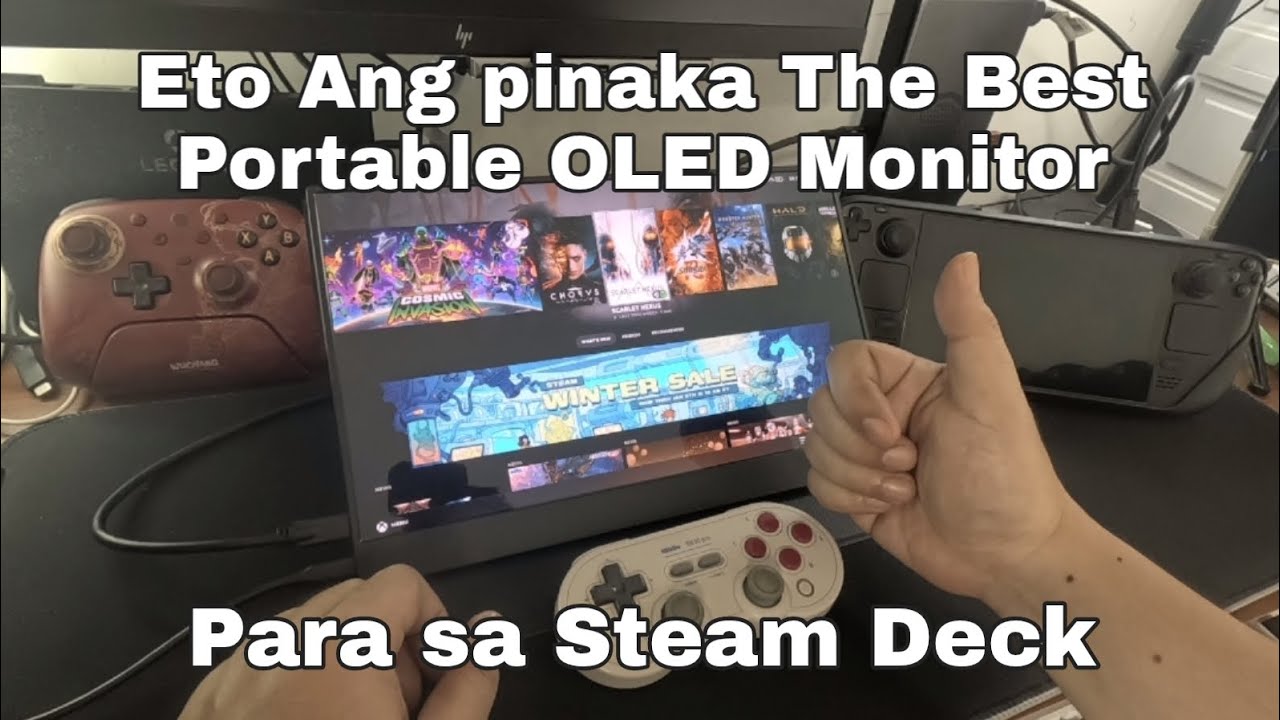 The Best Portable Monitor for your Steam Deck | Tagalog Quick Review ...