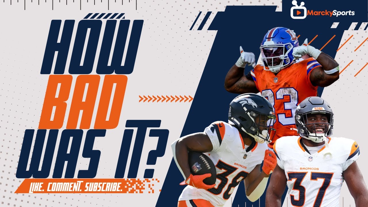 How BAD Was the Broncos Run Game Really? - YouTube