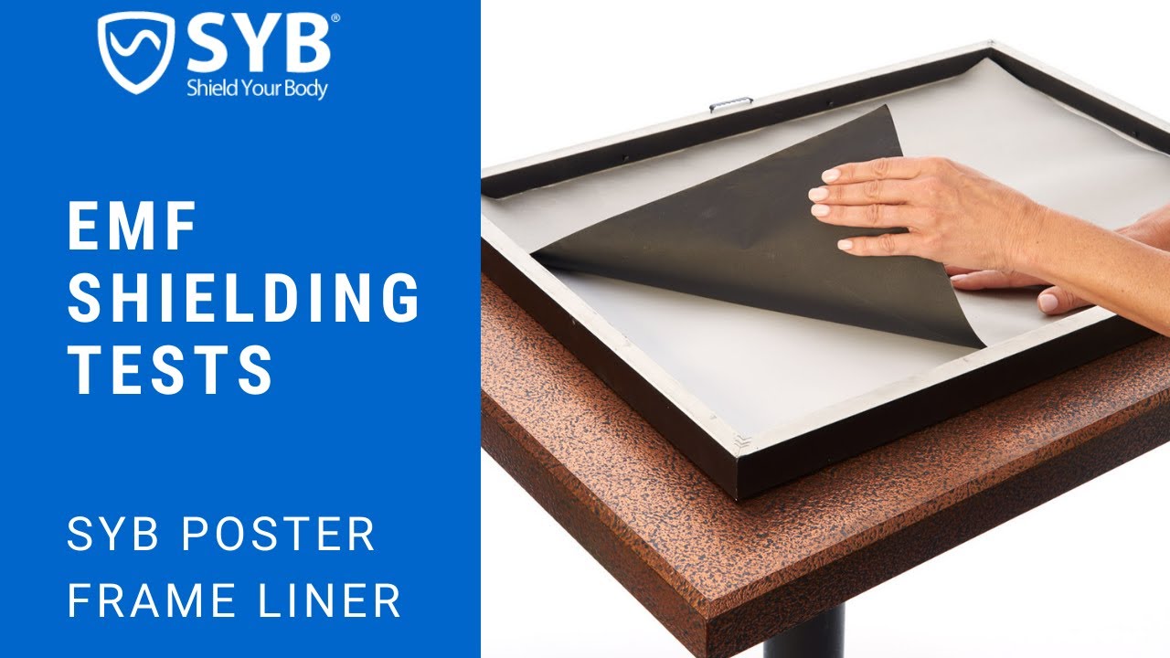 SYB Poster Frame Liner: EMF Shielding Tests - YouTube