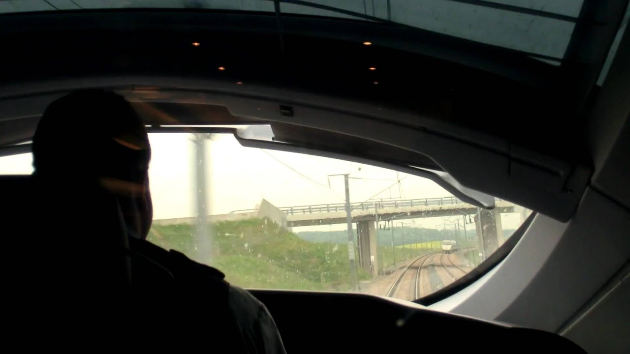 LGV Est - Front view of ICE3 - YouTube