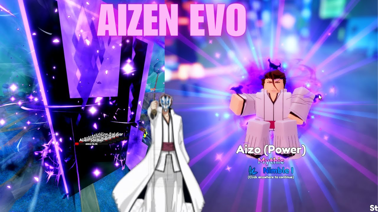 ANIME REALMS EVO AIZEN SHOWCASE - YouTube