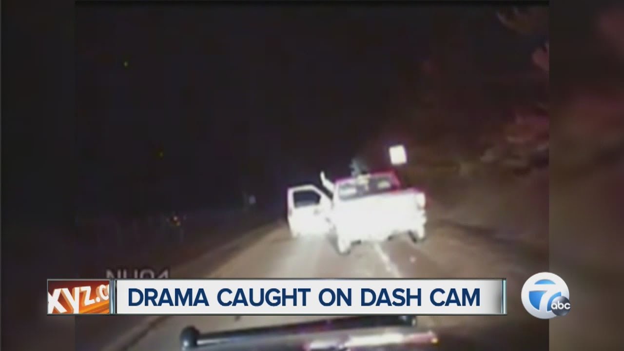 Drama caught on dash cam - YouTube