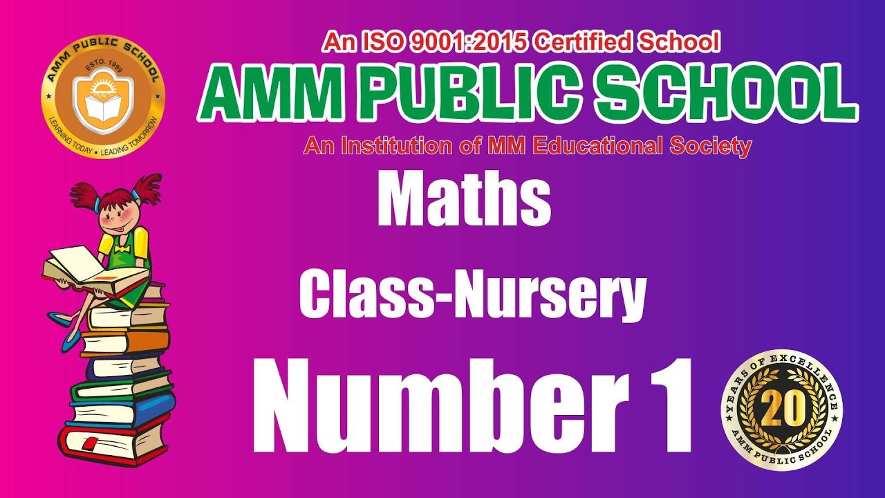 Maths || Class-Nursery || Chapter-1 || Number 1 - YouTube