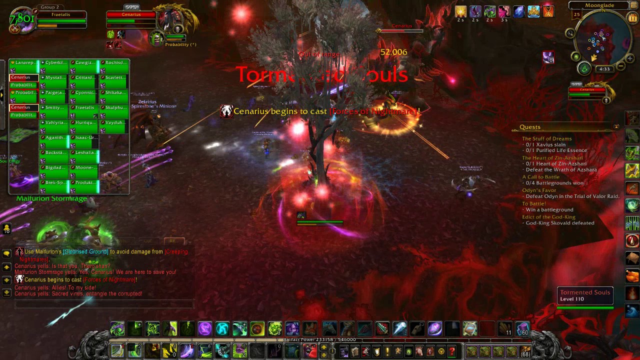 World of Warcraft Into the Nightmare: Fall of Cenarius Emerald ...