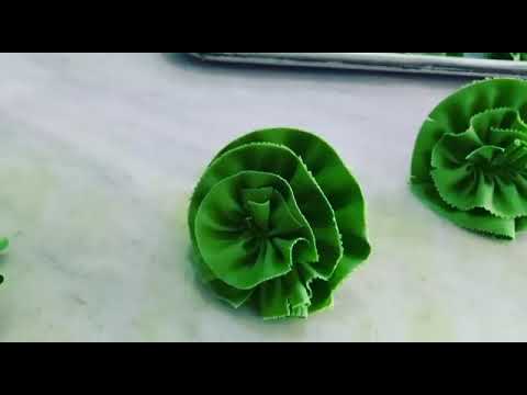 Pasta Süsleme & Dekor Çikolata#yelpaze#dekor#yeşil#pasta