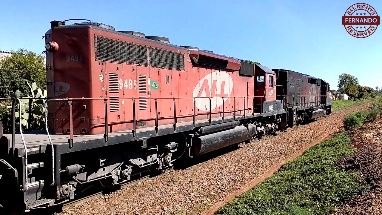 |HD| COMPILADO DE TRENS COM SD40 2 E SD40T 2 [Parte 1] - YouTube