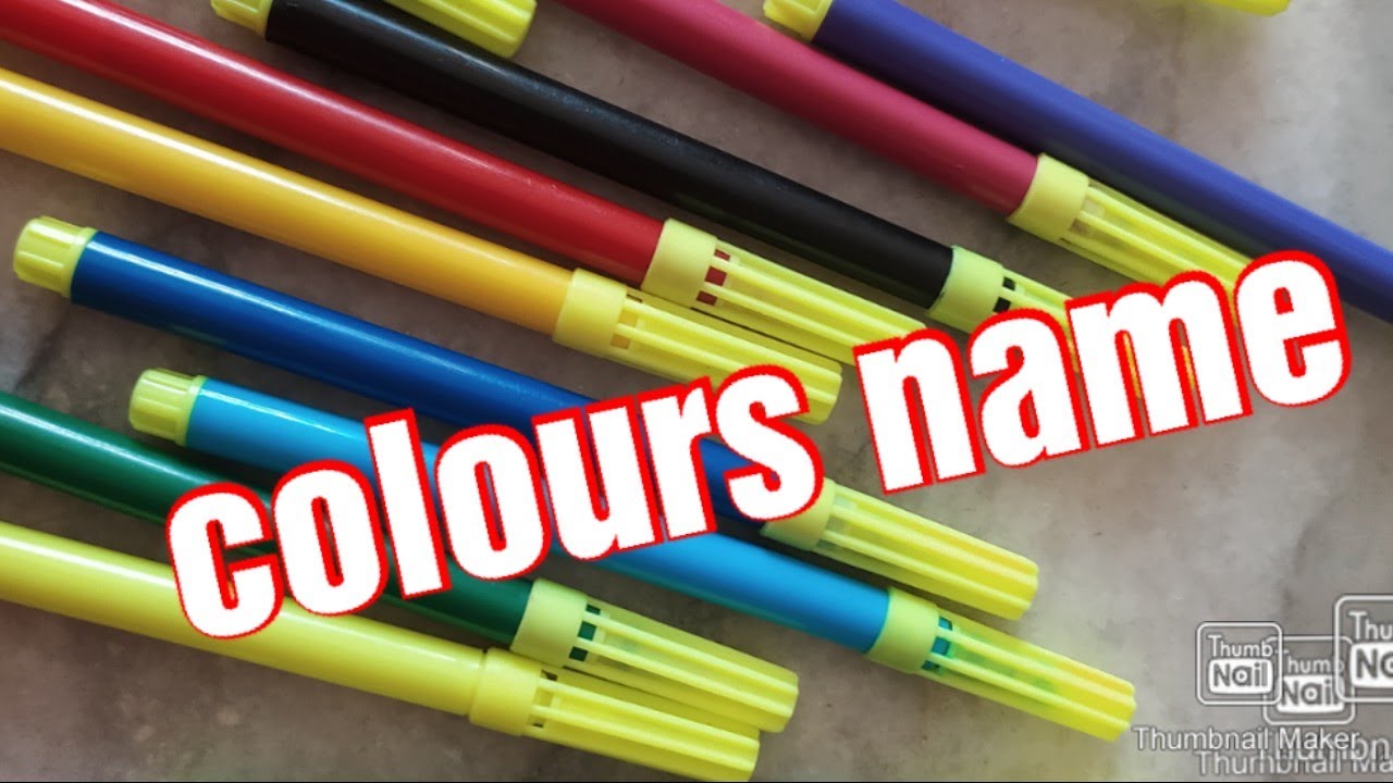 Colours name # bacha learning point - YouTube