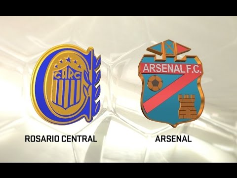 Rosario Central vs. Arsenal. Fecha 5. Torneo de Primera División 2016/ ...