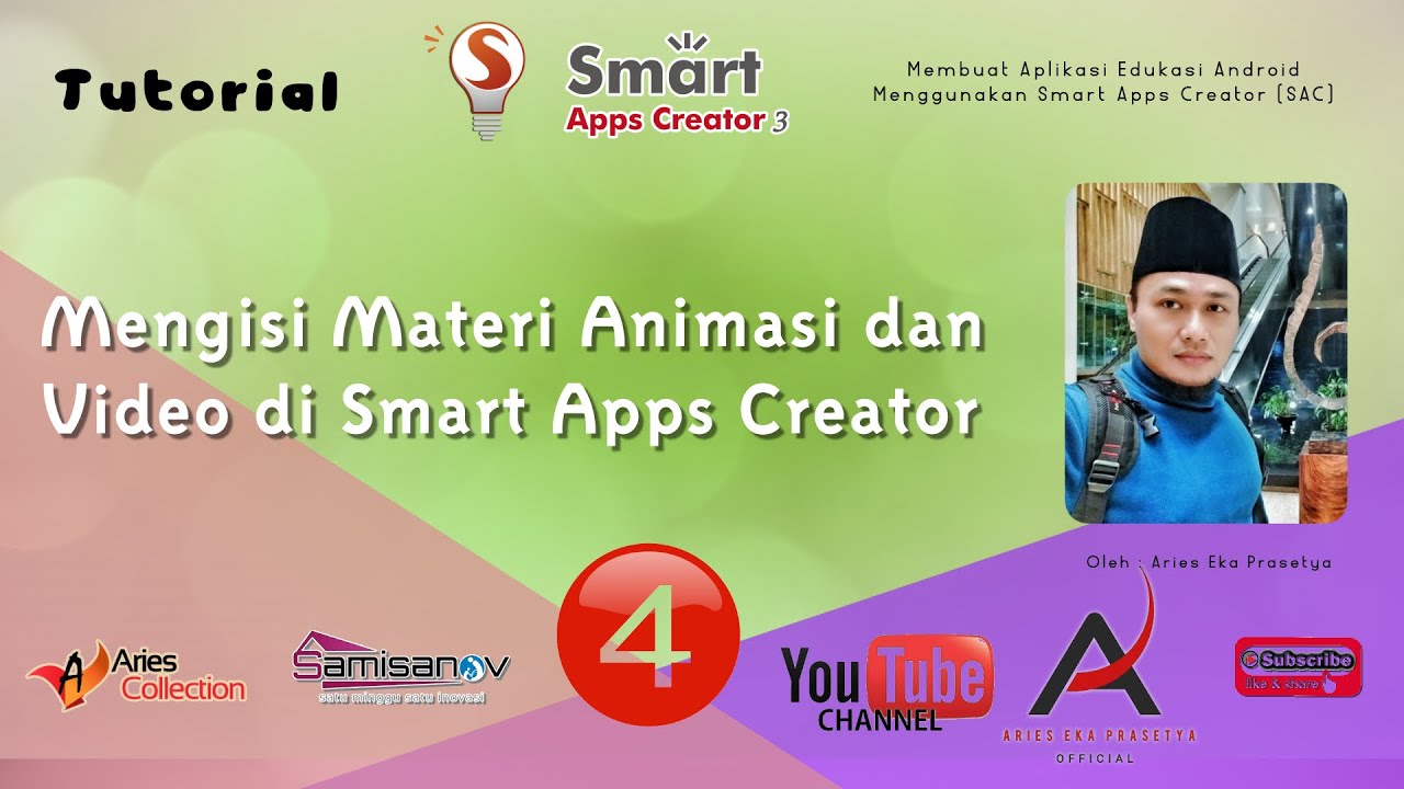 Mengisi Materi Animasi dan Video di Smart Apps Creator (SAC) - YouTube