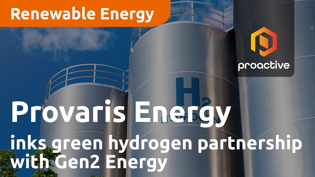 Provaris Energy inks green hydrogen partnership with Gen2 Energy - YouTube