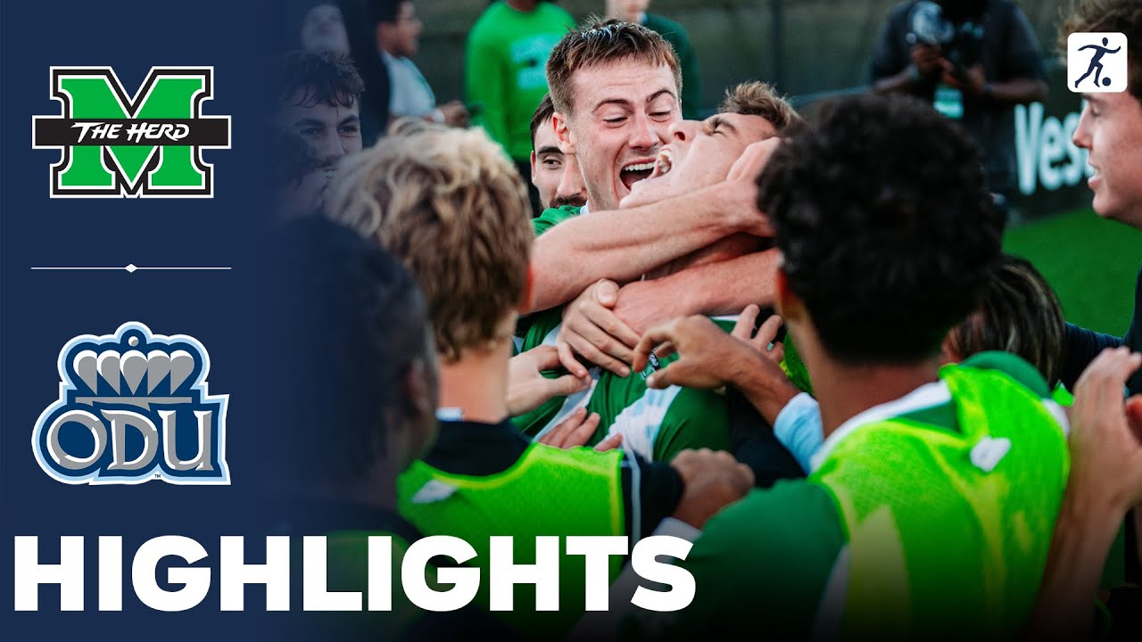 Marshall vs Old Dominion | NCAA College Soccer | Highlights - November ...