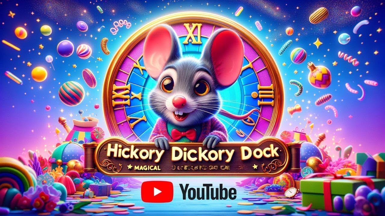 🕰️ Hickory Dickory Dock A Magical Time Telling Adventure for Kids! 🐭 ...
