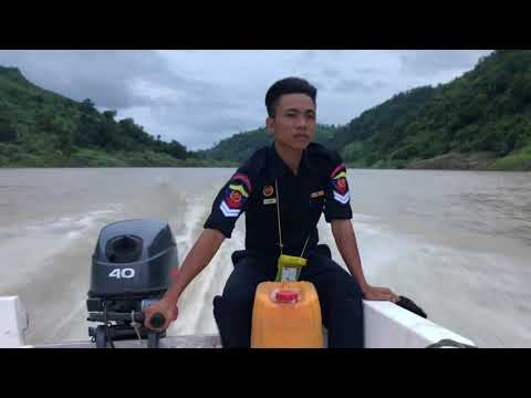 Kaladan river speed board