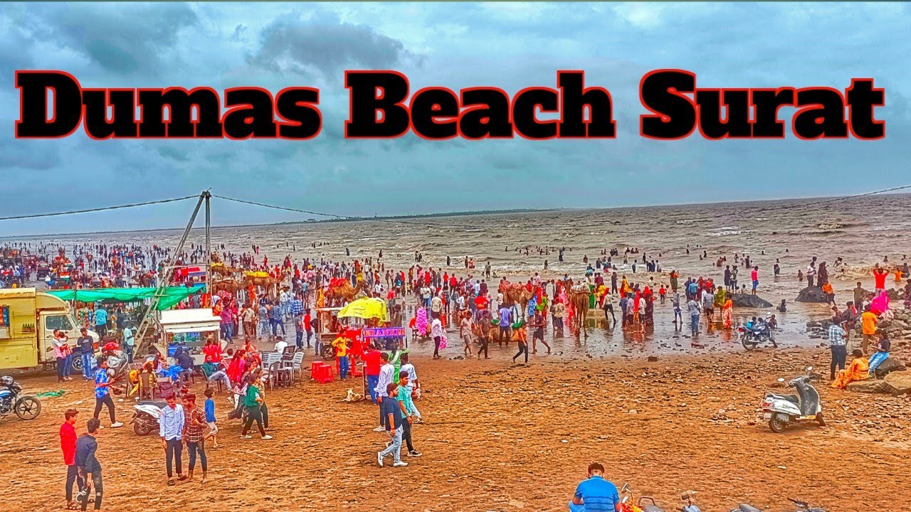 Dumas Beach Surat Gujarat || Dumas Beach 2023 - YouTube