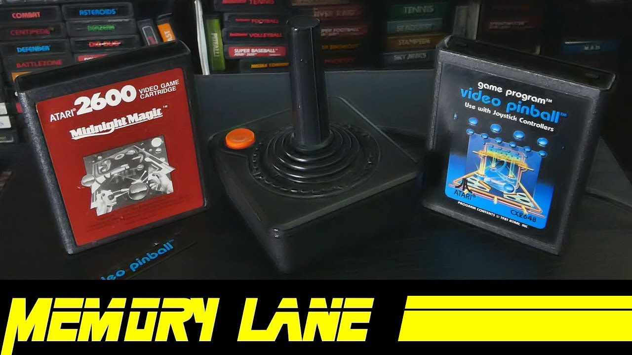 Pinball Games for Atari 2600 (Memory Lane) - YouTube