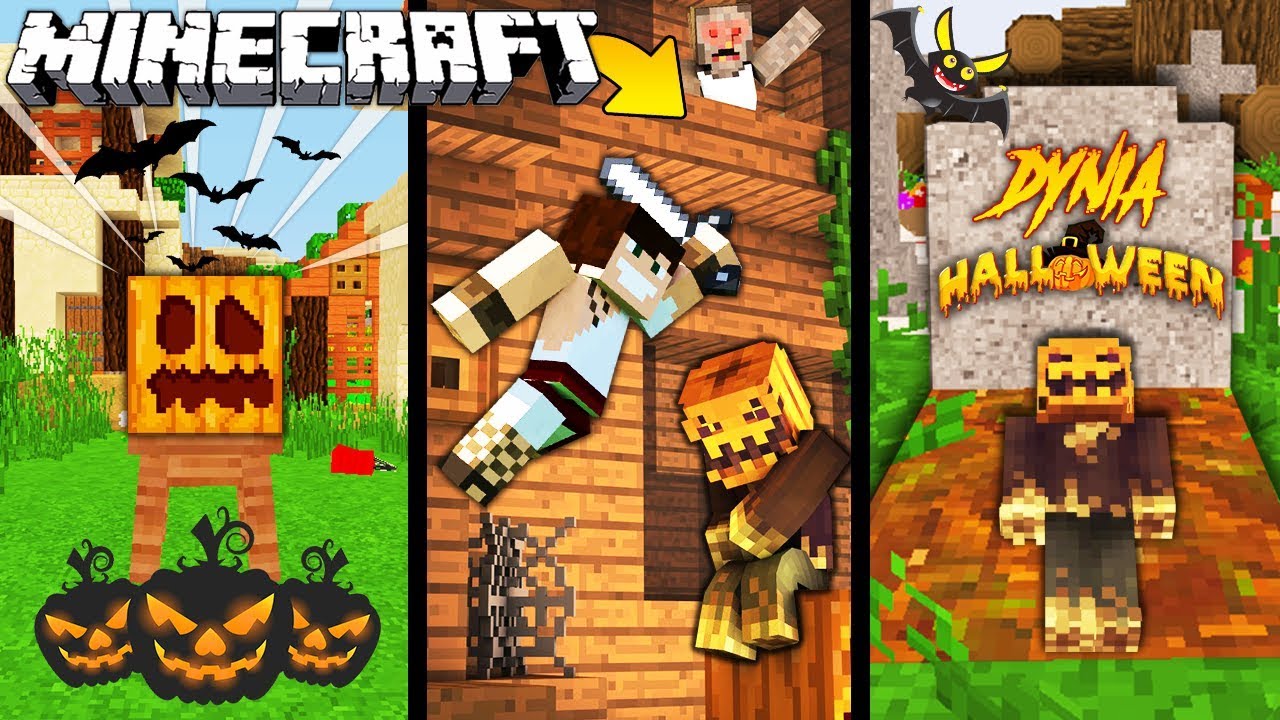 JAK POKONAĆ HALLOWEENOWĄ DYNIĘ W MINECRAFT?! || MINECRAFT POJEDYNEK ...
