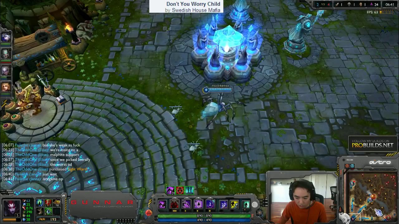 TheOddOne - Elise jungle «Boss» (Challenger l) - YouTube