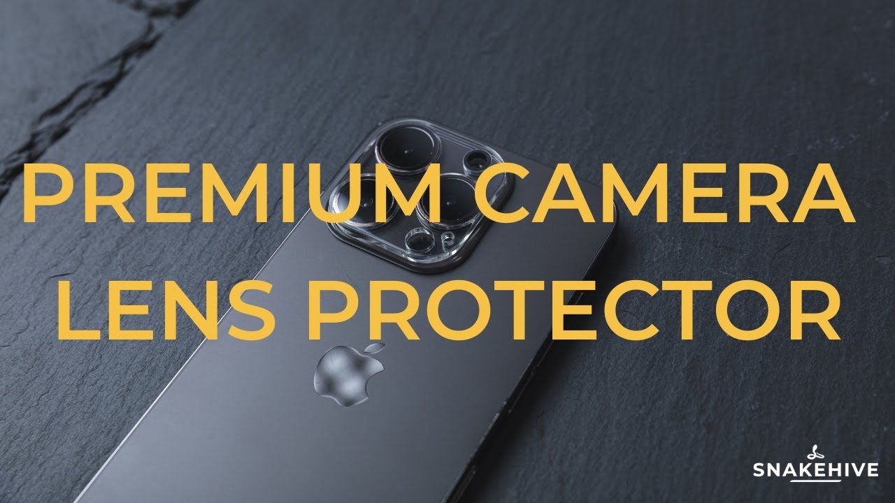 How to Install Your New Camera Lens Protector - YouTube