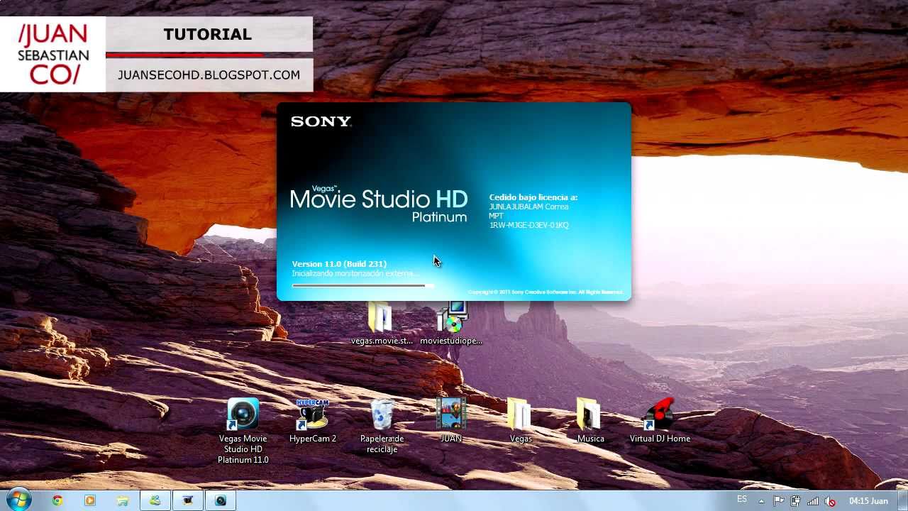 Tutorial: Como obtener el Vegas Movie Studio 11 Platinum (Full) - YouTube