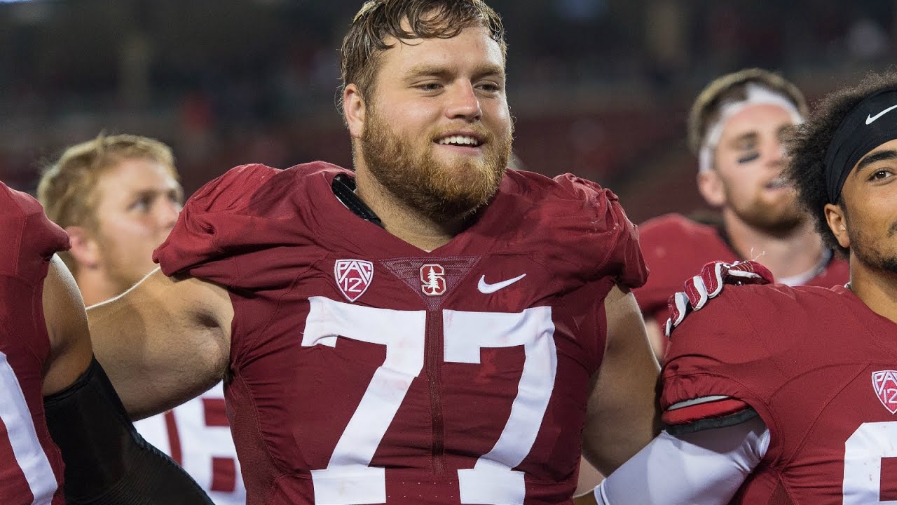 Casey Tucker (Stanford OT) vs Kansas State 2016 - YouTube