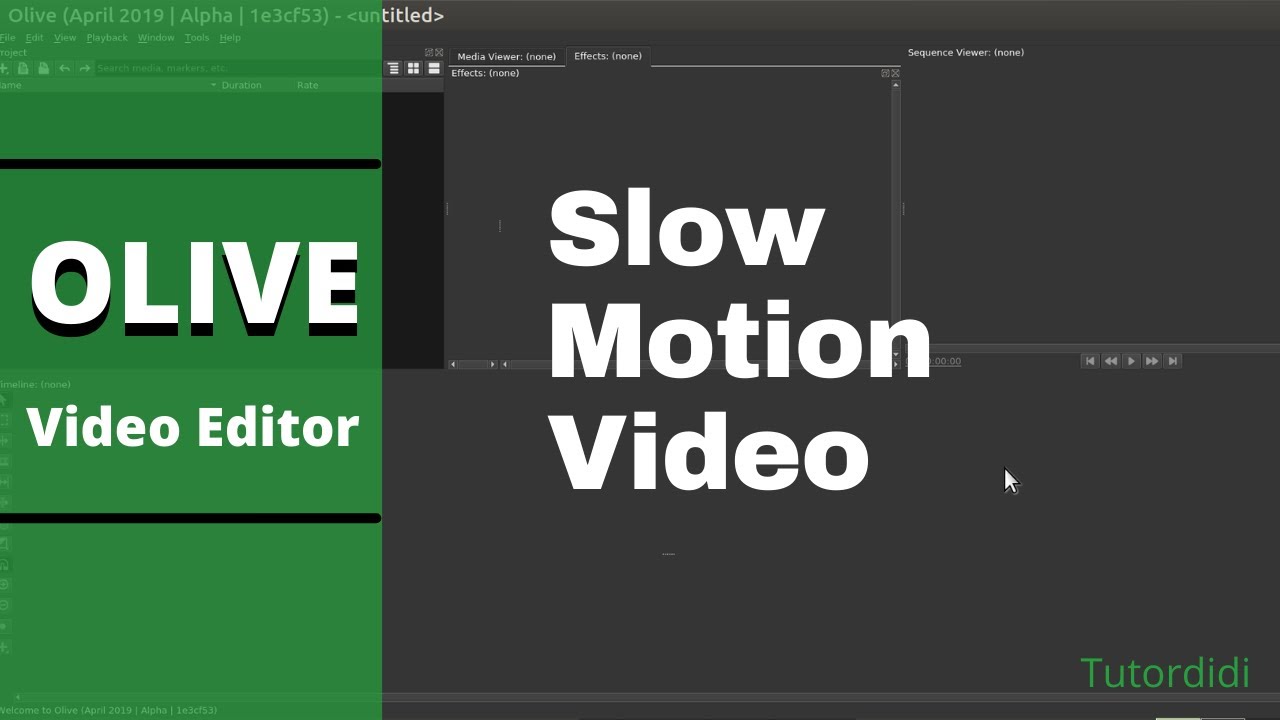 How To Make A Slow Motion Video - Olive Video Editor Tutorial #5 - YouTube