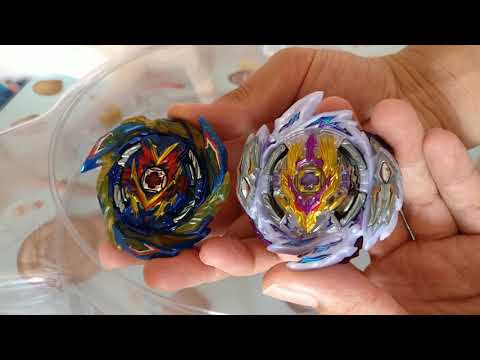 Rage Longinus 3A Hold' VS Brave 1A Zone #ベイブレードバースト #베이블레이드버스트 ...