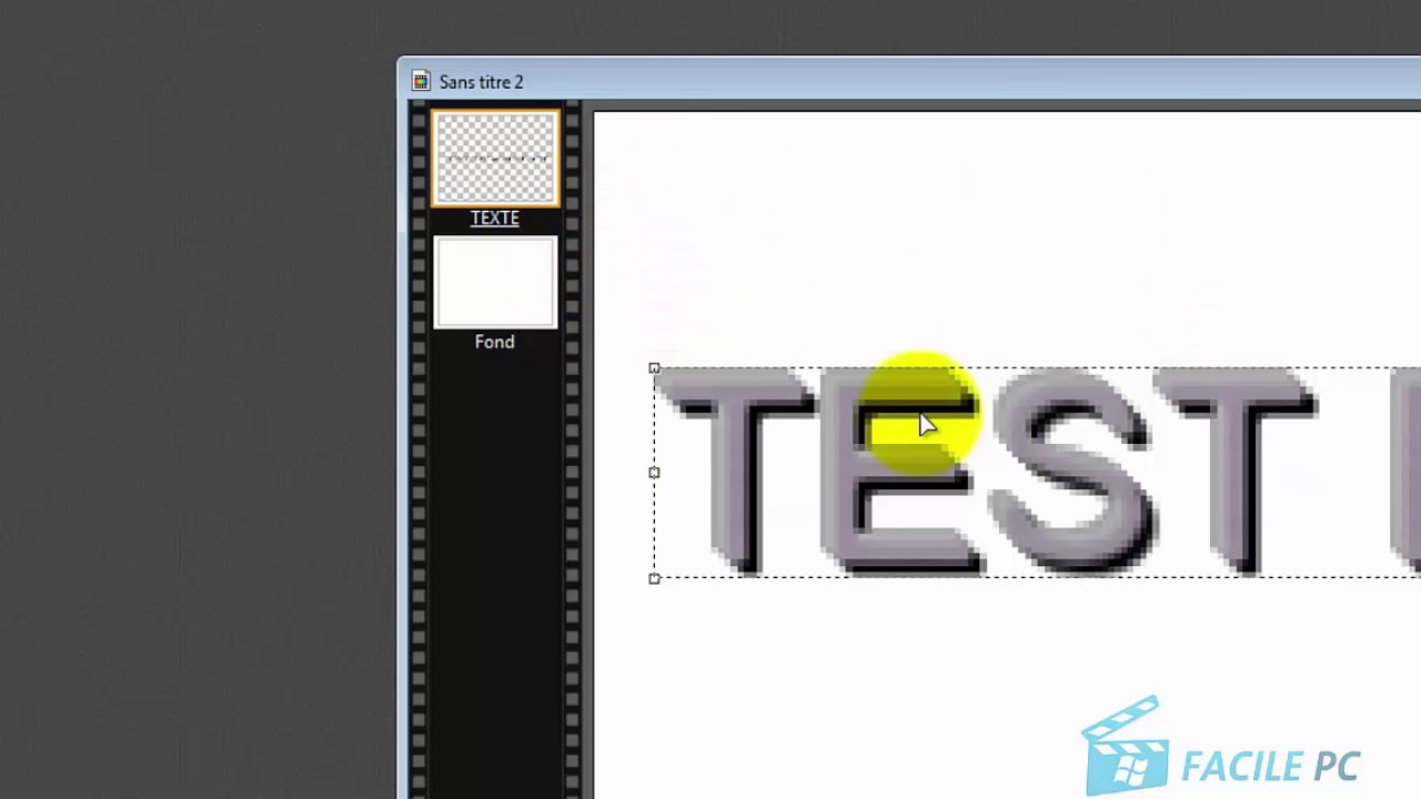 Les calques avec Photofiltre - YouTube