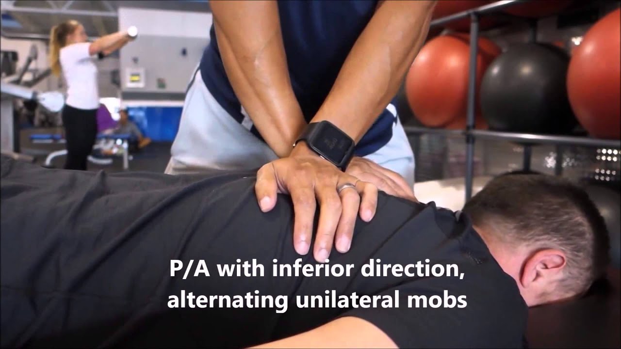 Novel Thoracic Mobilizations - YouTube
