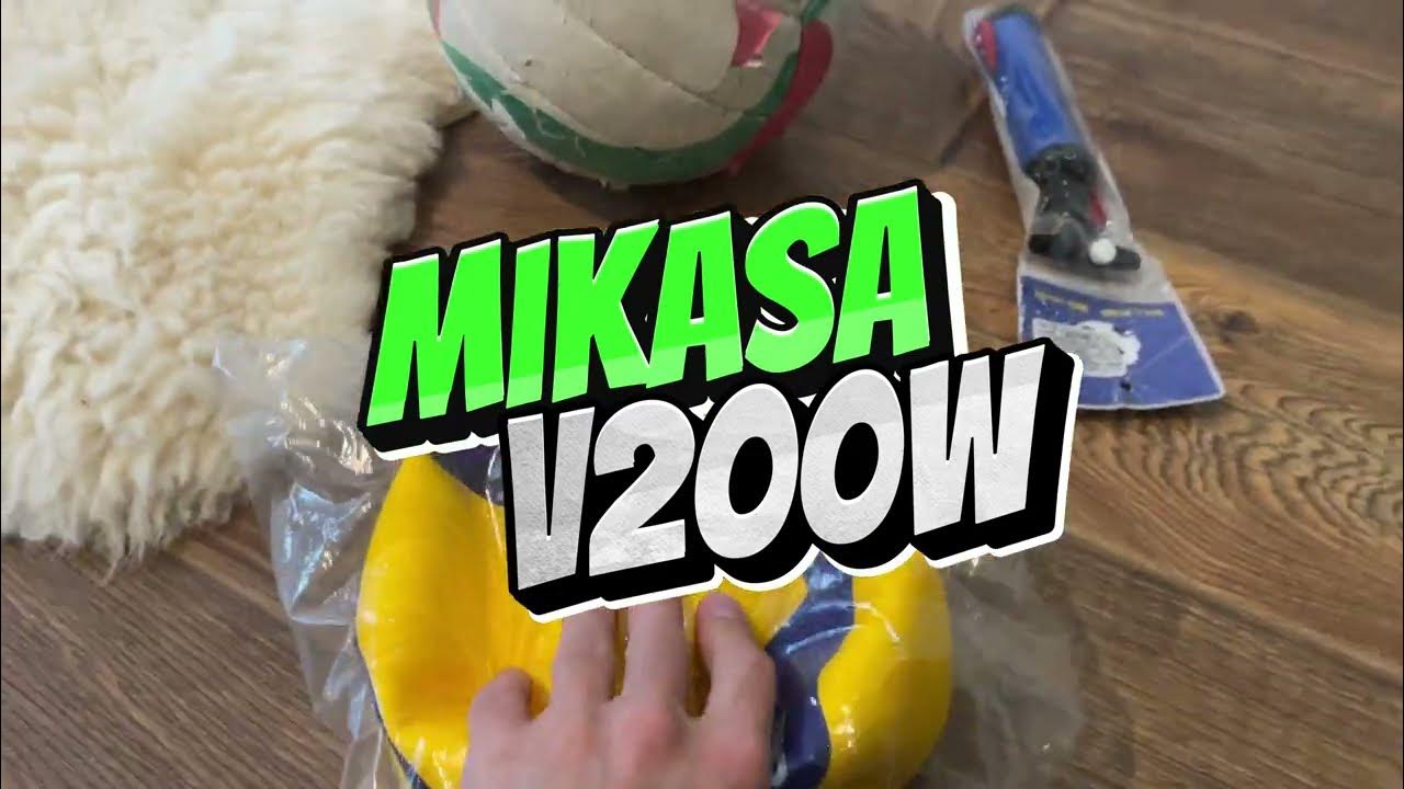 MIKASA V200W Volleyball Волейбольный мяч Микаса Оригинальный - YouTube