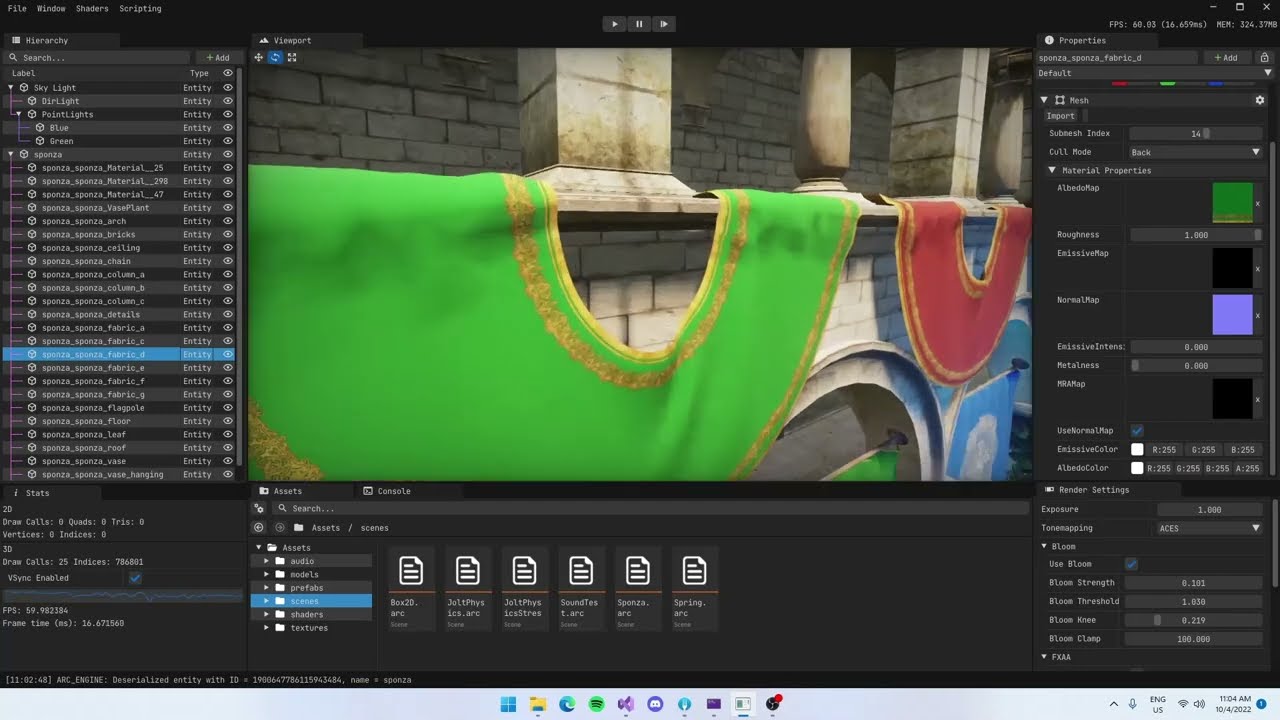 Arc Game Engine Showcase - YouTube