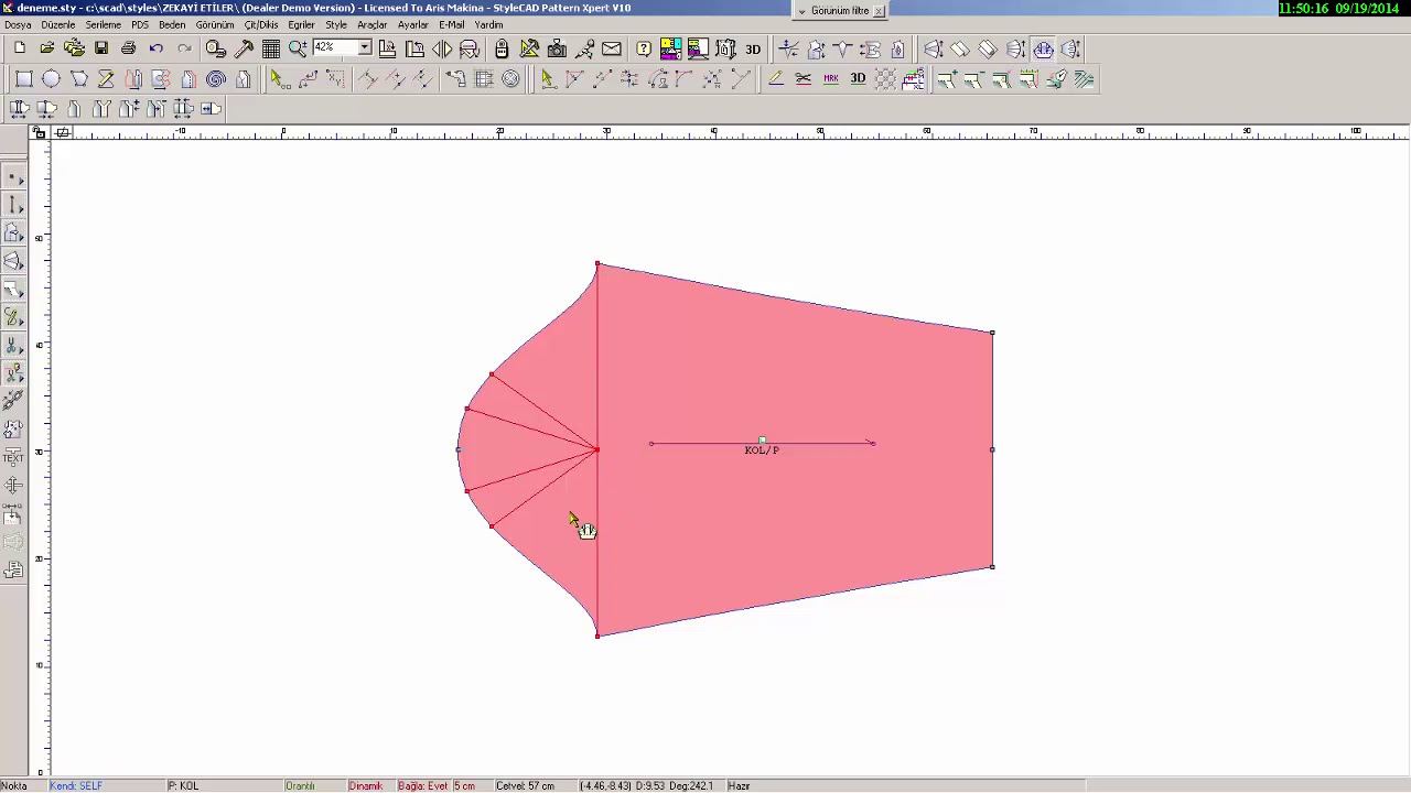 StyleCAD Eğitim PDS- Kol şişirme - YouTube