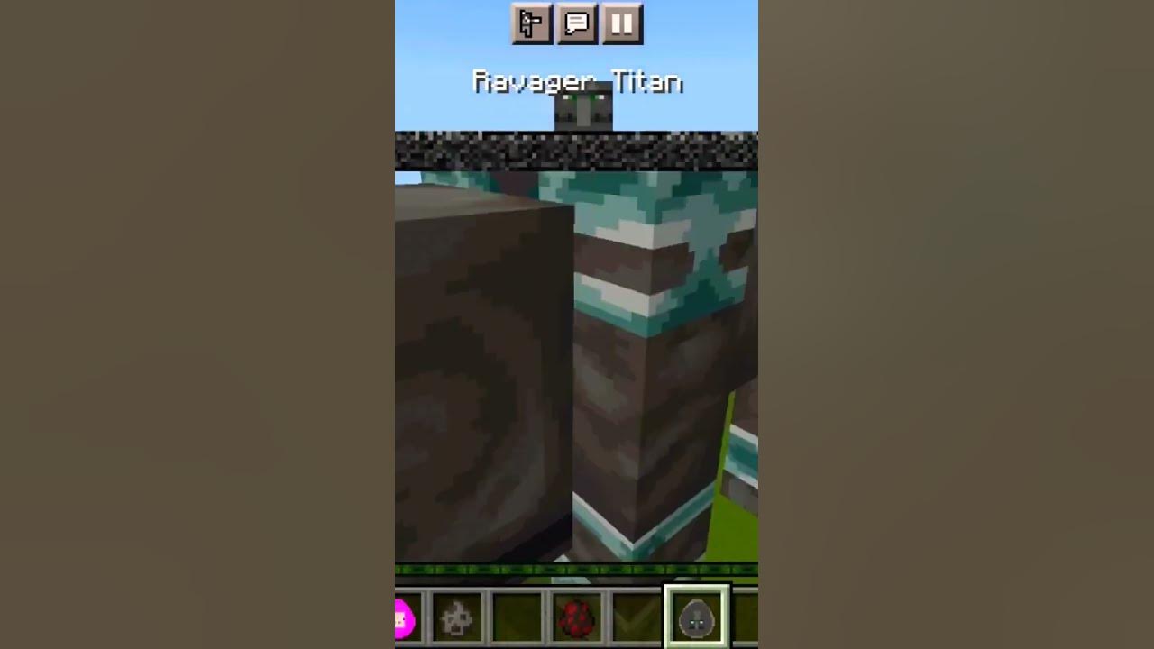 Titan Ravager Animation Vs Minecraft Shorts Youtube
