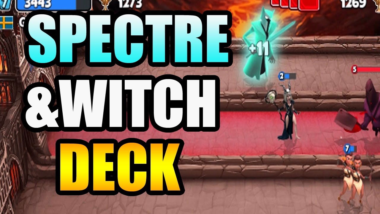 Castle Crush Black Witch & Spectre Deck I Spectre Spam Deck I Spam ...