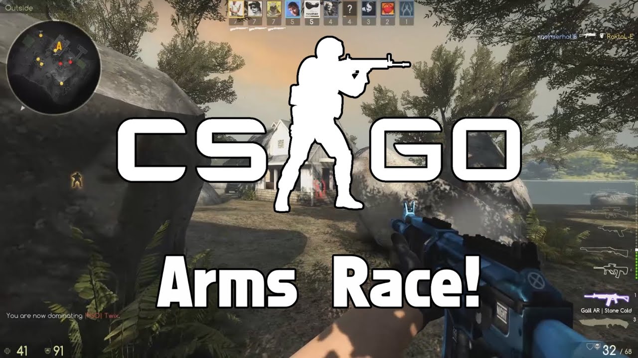 CS:GO Arms race! (#1) - YouTube