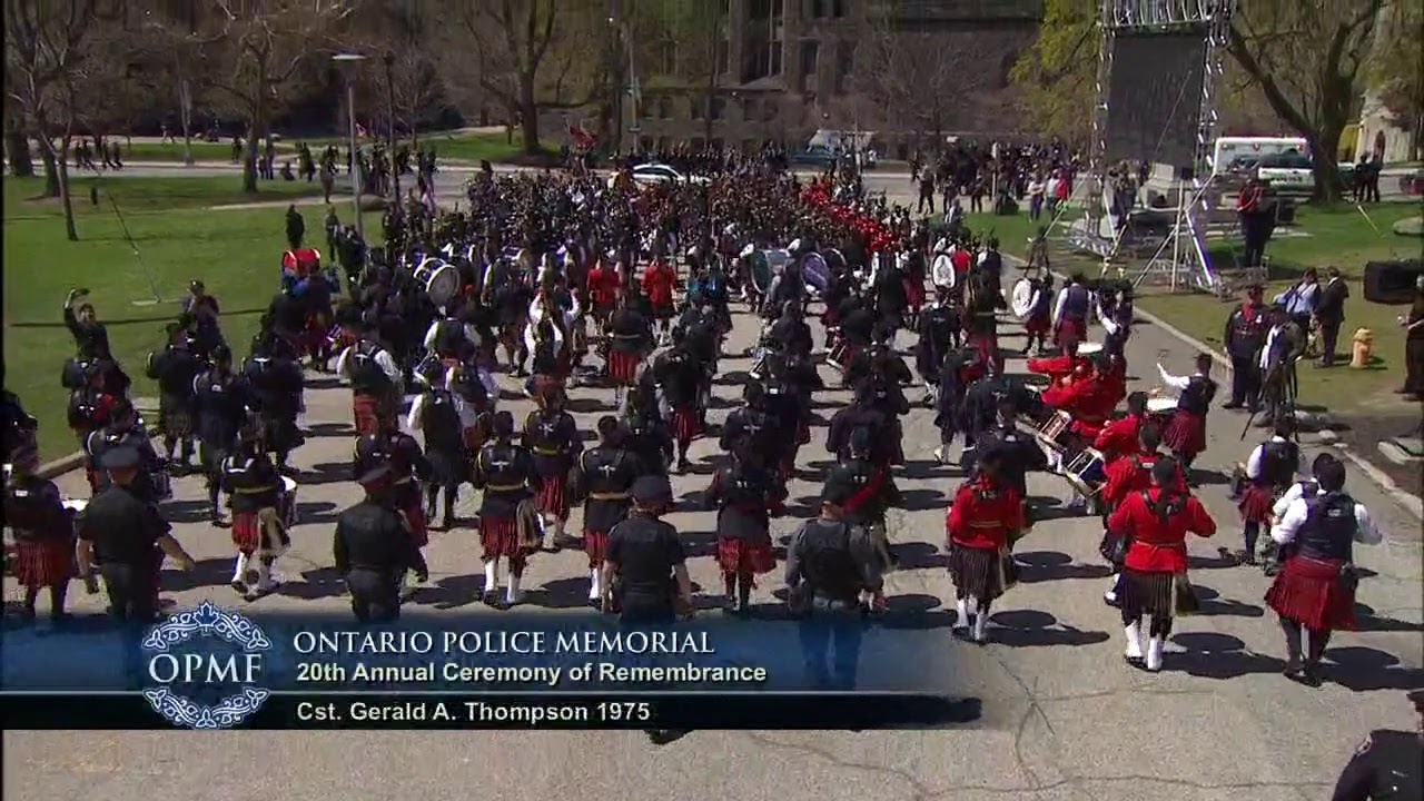 2019 Ontario Police Memorial Foundation Ceremony of Remembrance 20th ...