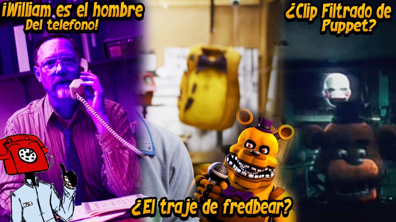 ¡Confirmado! William afton es el hombre del teléfono!, ¡puppet en la ...