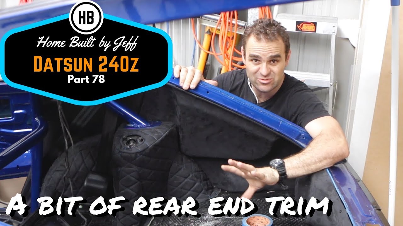A bit of rear end trim - Home Built Datsun 240z part 78 - YouTube