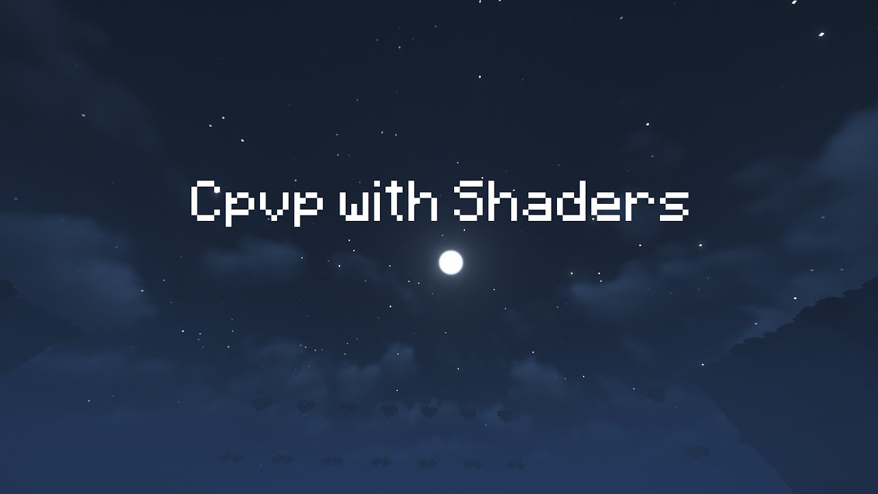 Crystal pvp With Shaders... - YouTube