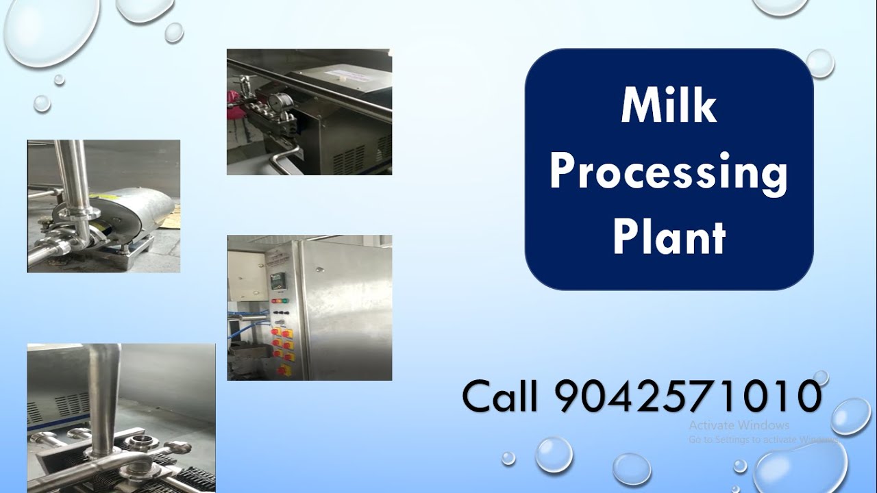 Mini dairy plant | Milk and curd processing and packing unit | MDM Call ...