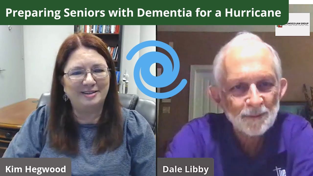 Preparing Seniors with Dementia for a Hurricane with Dale Libby - YouTube