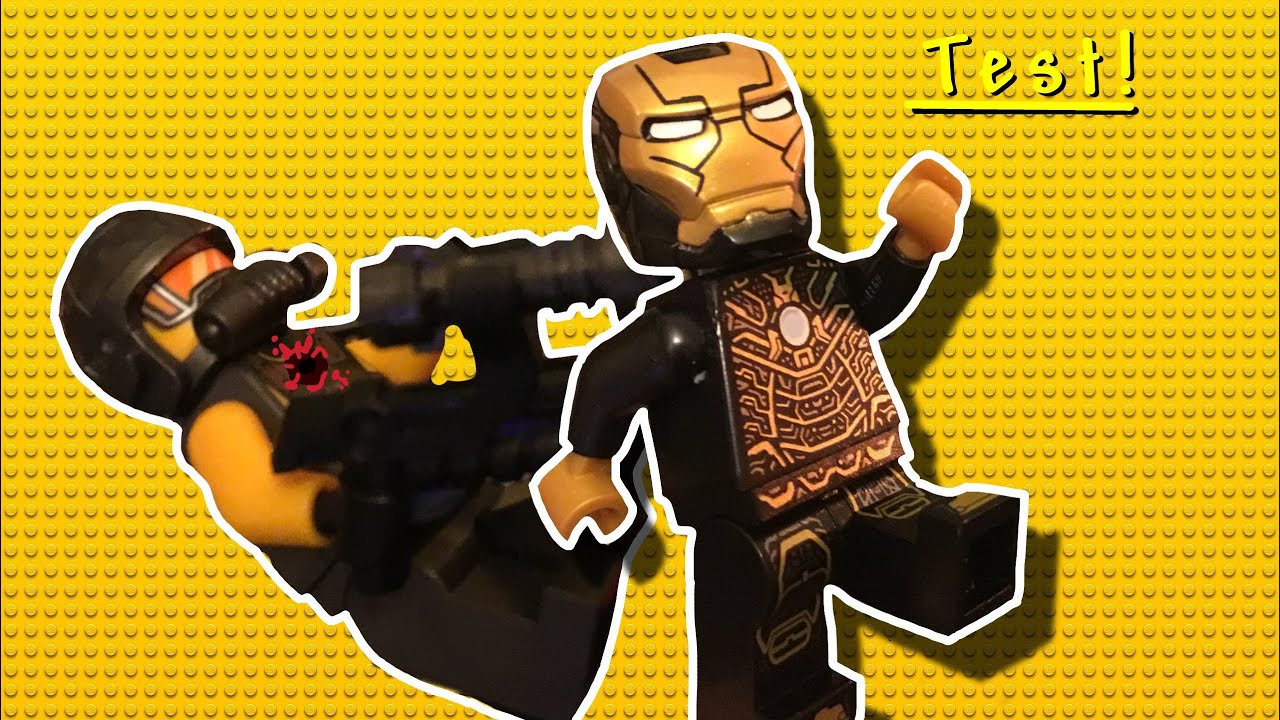 Bones armour test (LEGO stop motion) - YouTube