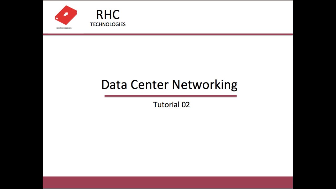RHC's CCIE Data Center Lab Preparation - Tutorial 02 - YouTube